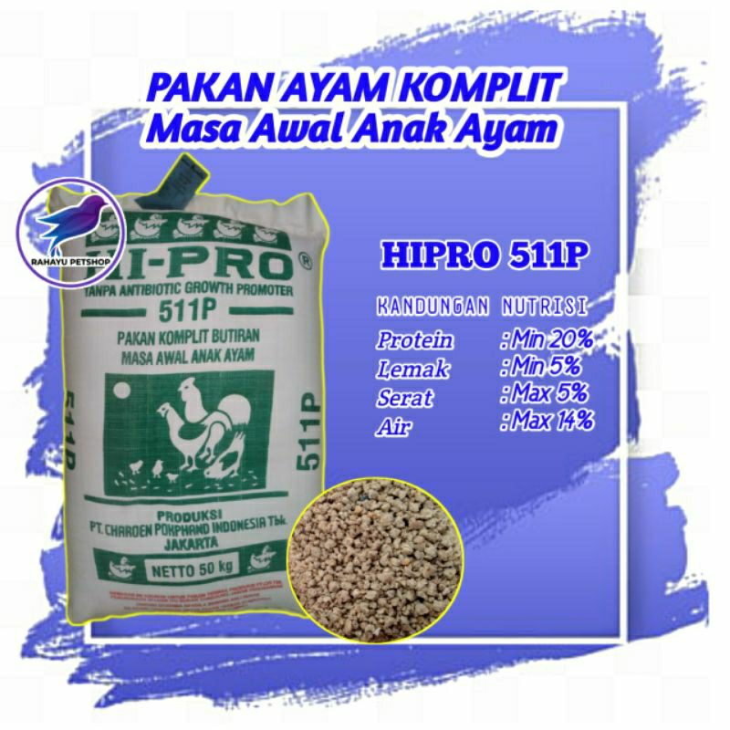Jual Pur pakan ayam pedaging 511p 1kg | Shopee Indonesia
