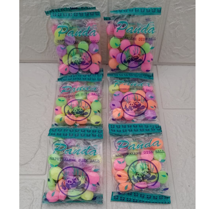 Jual Kapur Barus Kamper Bola 25GR PANDA Butir Toilet WC Lemari Wangi ...