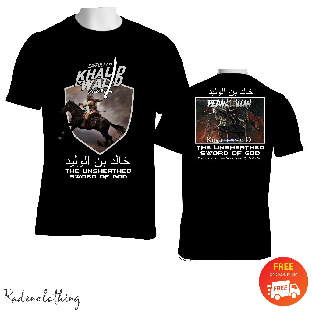 Jual KAOS ISLAMI DAKWAH KHALID BIN WALID SALAHUDIN AL AYYUBI SAHABAT ... Jual KAOS ISLAMI DAKWAH KHALID BIN WALID SALAHUDIN AL AYYUBI SAHABAT ...