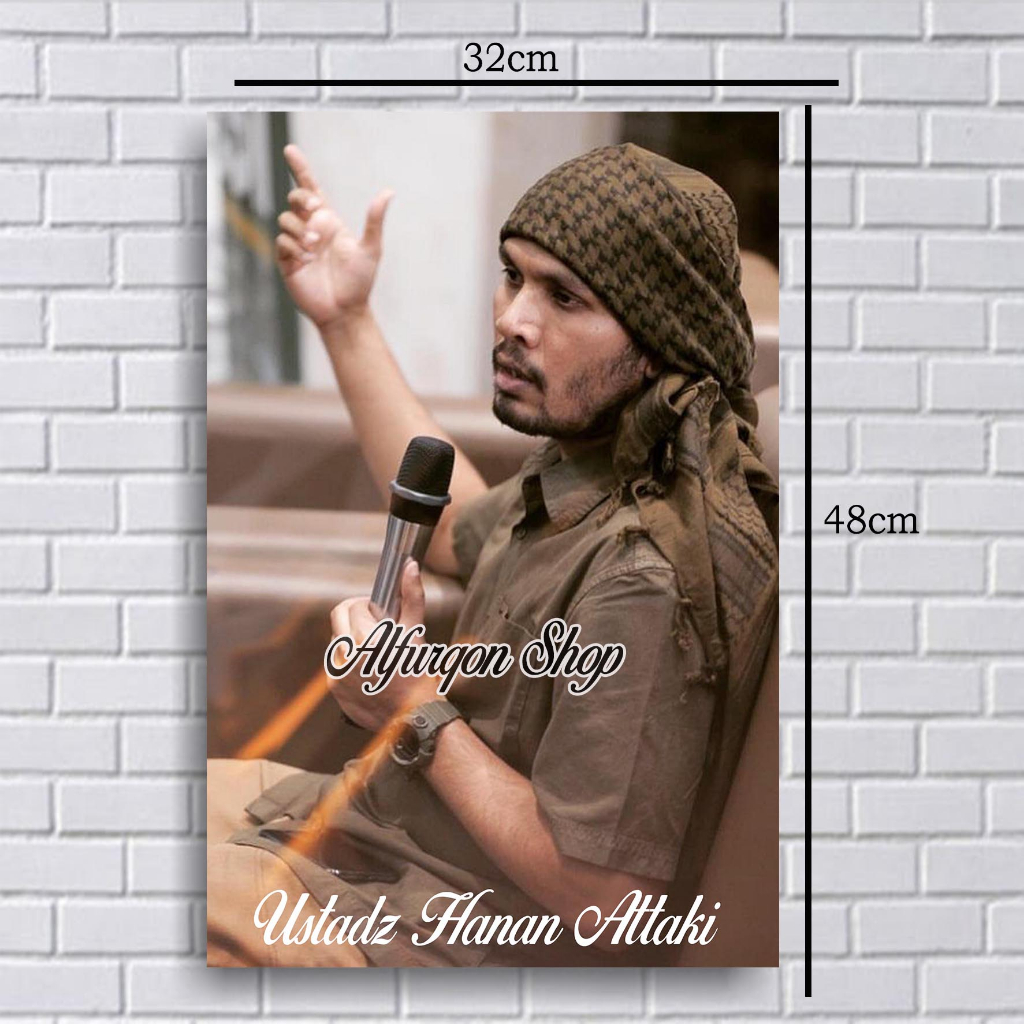 Jual POSTER USTADZ HANAN ATTAKI FOTO USTADZ HANAN ATTAKI FOTO ULAMA ...