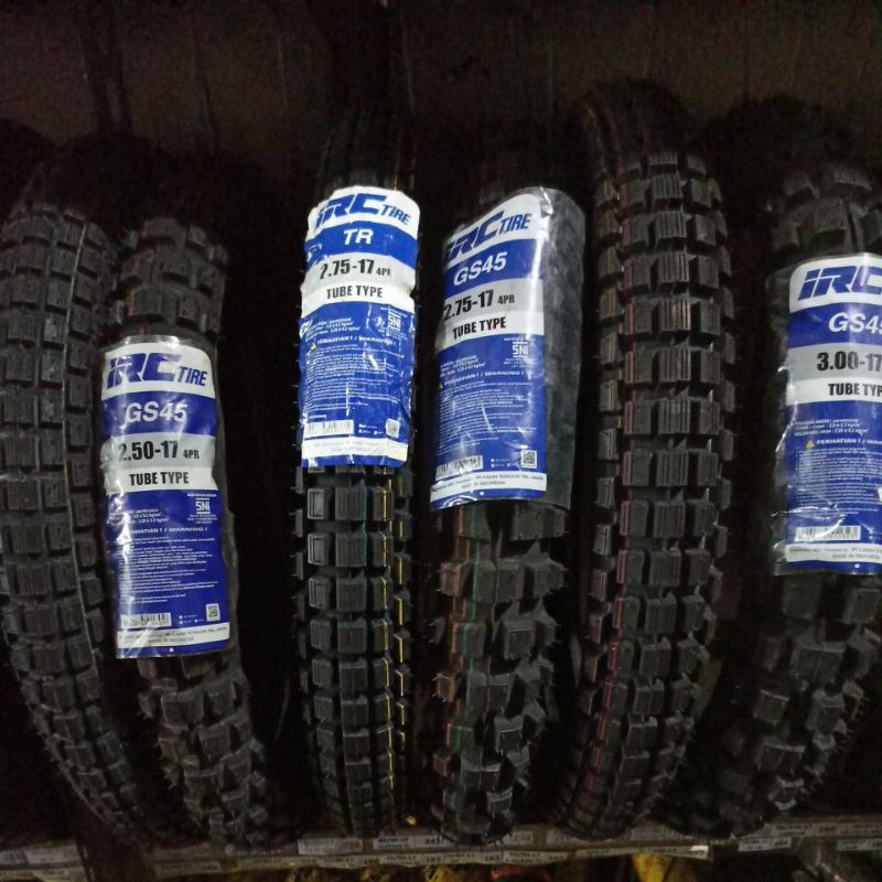 Jual Ban Motor Trail Cross IRC Ring 17 250-17, 275-17, 300-17 TR / GS ...