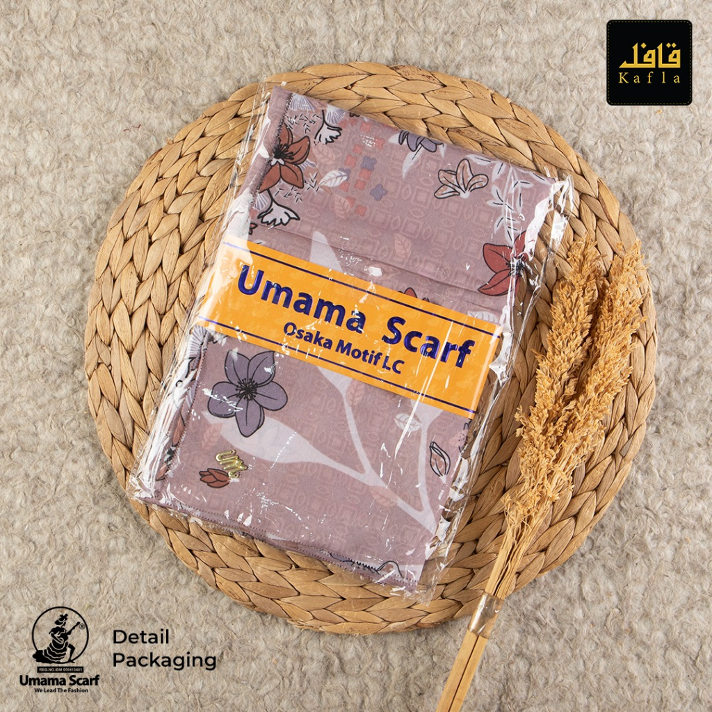 Jual Hijab Voal Osaka Motif LC Metal Logo Original By Umama Scarf ...