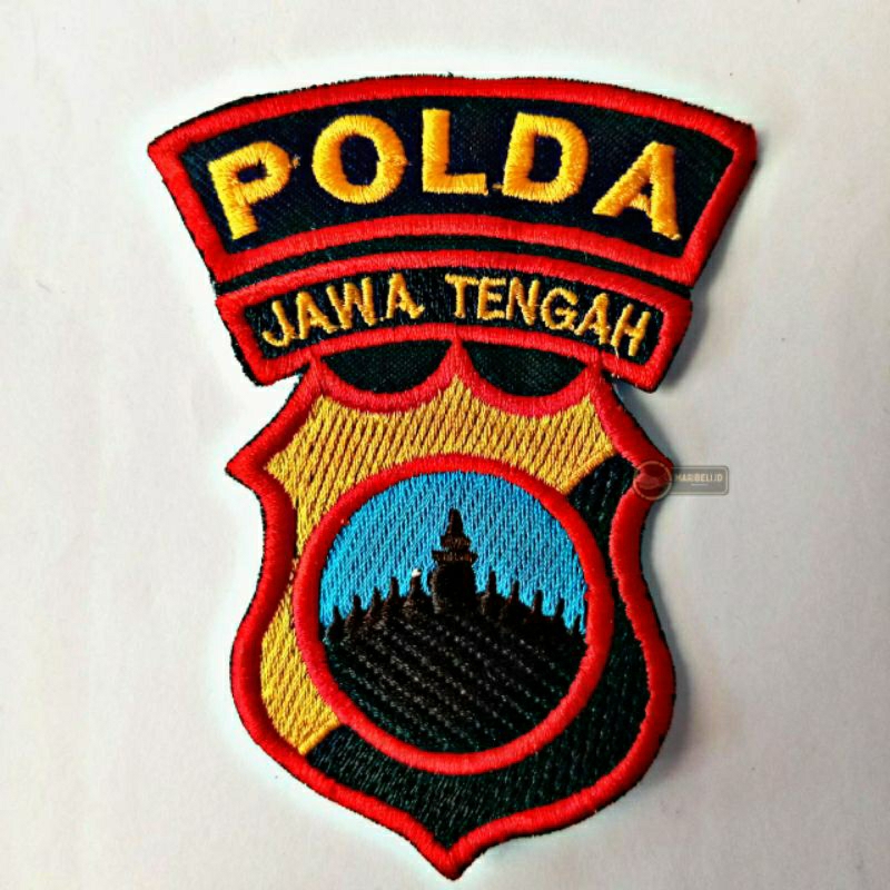 Jual LOGO POLDA BORDIR - LOGO KEPOLISIAN UNTUK BAJU (DAERAH PULAU JAWA ...