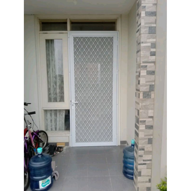 Jual pintu exspanda / kasa nyamuk almunium | Shopee Indonesia