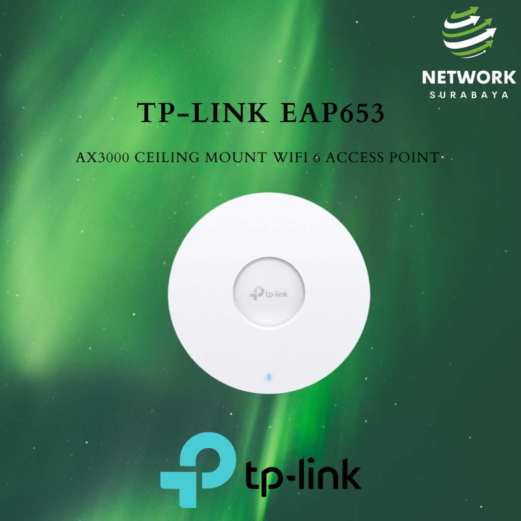 Jual TP LINK EAP653 AX3000 Ceiling Mount WiFi 6 Access Point | Shopee Indonesia