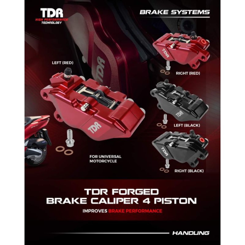 Jual Kaliper RPD Radial 4 piston | Shopee Indonesia