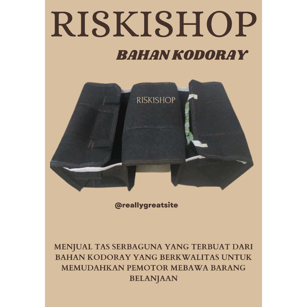 Jual Tas motor Tas obrok Tas pos Tas kurir Obrok motor Ronjot kurir ...