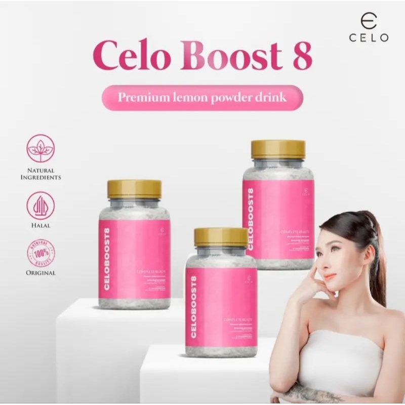 Jual CELO BOOST 8 LEMON POWDER DRINK | Shopee Indonesia