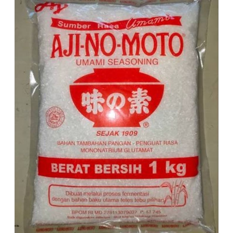 Jual Penyedap Rasa Ajinomoto 1 kg | Shopee Indonesia