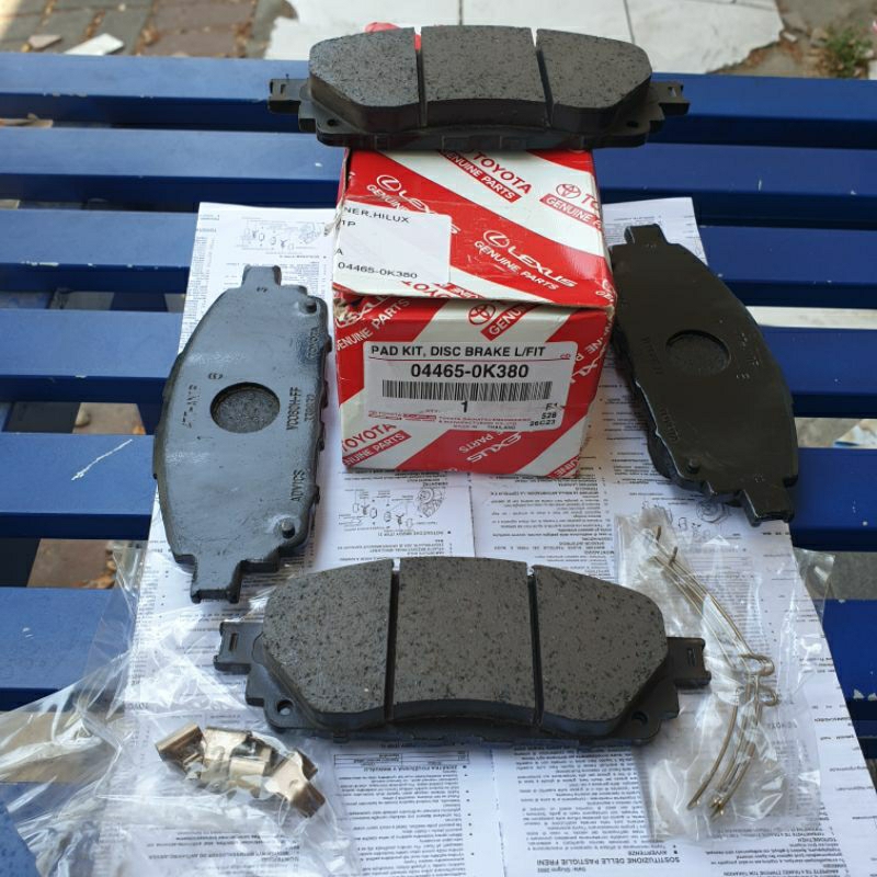 Jual KAMPAS REM DEPAN INNOVA REBORN ORIGINAL 04465-0K380 | Shopee Indonesia