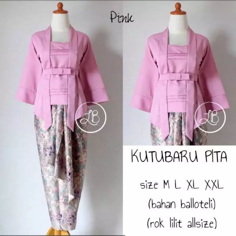 Jual Best Seller !! Atasan Kebaya Kutubaru Pita / Atasan Kebaya ...