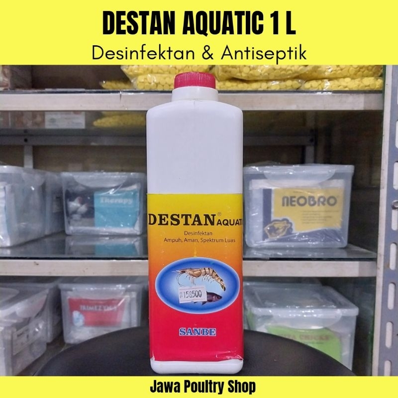 Jual DESTAN AQUATIC 1 LITER ORIGINAL - Desinfektan dan Antiseptik ...