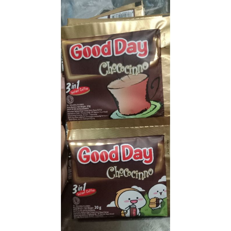 Jual Good Day Chococinno 1 Renteng isi 10 sachet | Shopee Indonesia