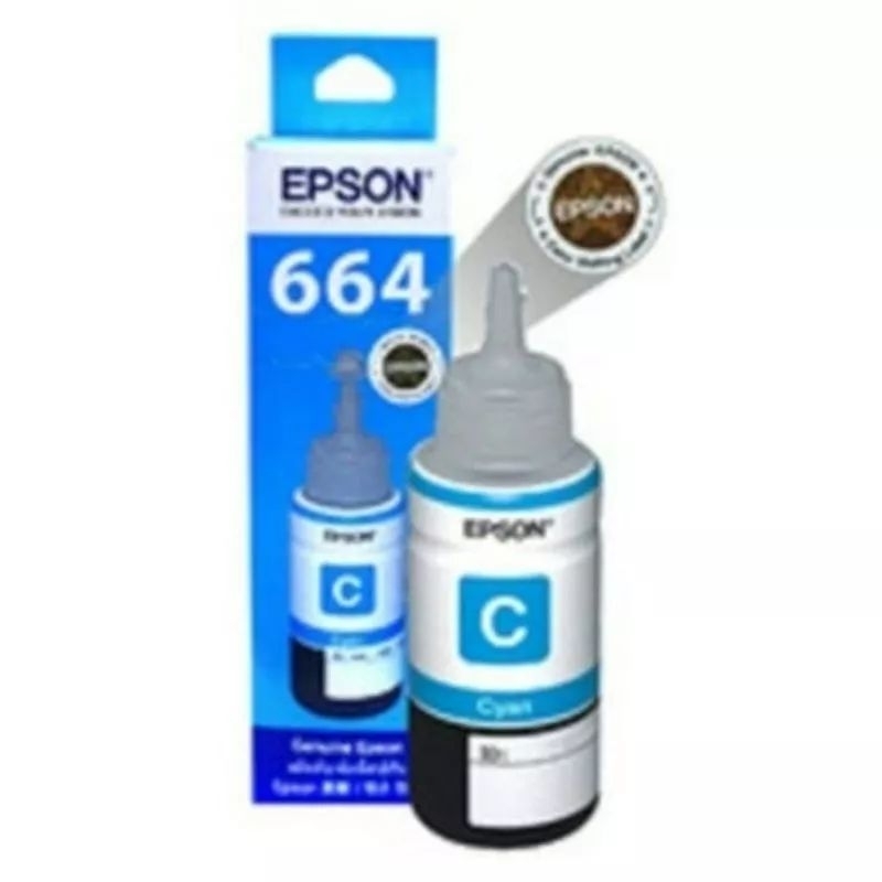Jual Tinta Epson 664 Warna Biru (CYAN) | Shopee Indonesia