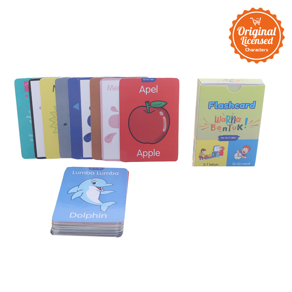 Jual My Flash Cards - Seri Warna Bentuk | Shopee Indonesia