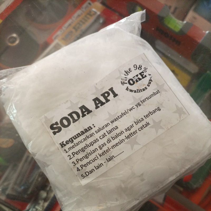 Jual Soda Api NaOH Caustic Soda Pembersih Saluran Air / WC Kemasan ...