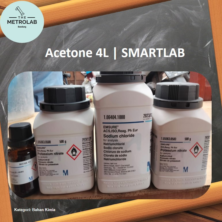 Jual Acetone 4L - SMARTLAB | Shopee Indonesia