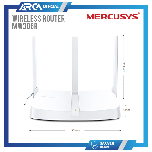 Jual Wireless Router Mercusys MW306R Multi-Mode Wireless N Router 300 ...