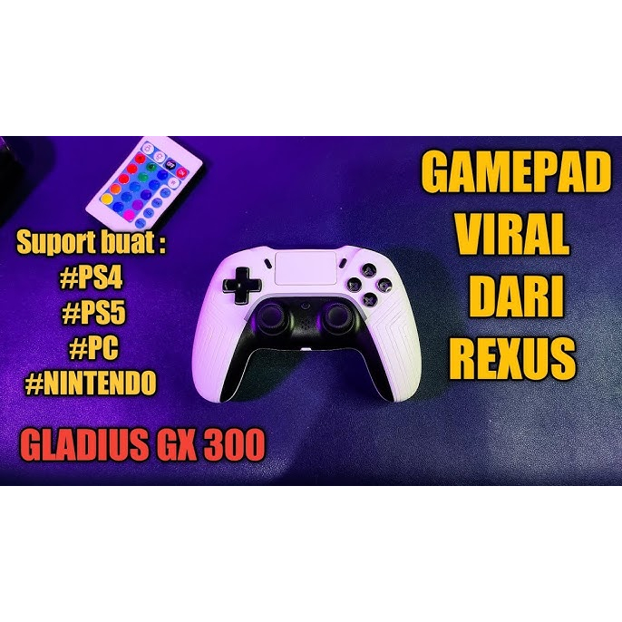Jual Gamepad/Joystick/Stick Rexus Gladius GX300/GX 300 Bluetooth ...