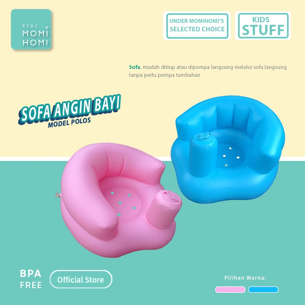 Jual Papika Sofa Angin Untuk Bayi Mainan Anak Sofa Tiup Kursi Pompa ...