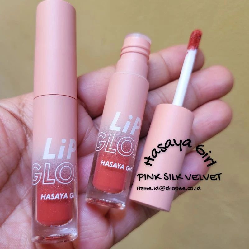Jual lipgloss hasaya silk velvet (1pics ) | Shopee Indonesia