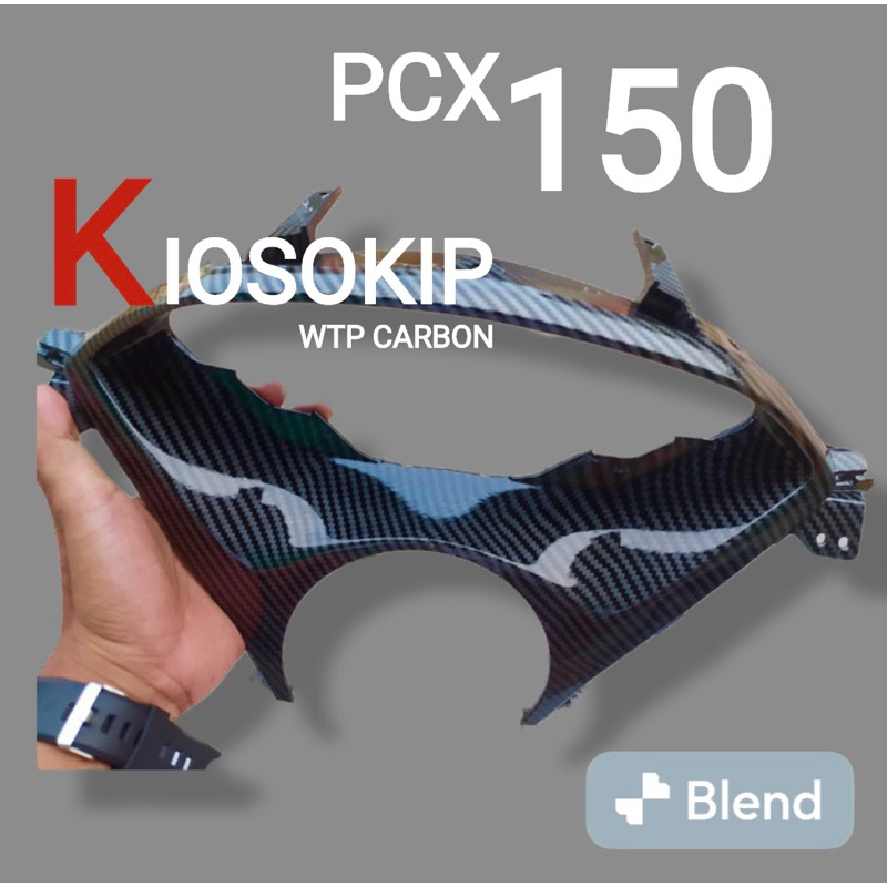 Jual spidometer pcx 150 carbon / cover Spido pcx carbon / panel Spido ...