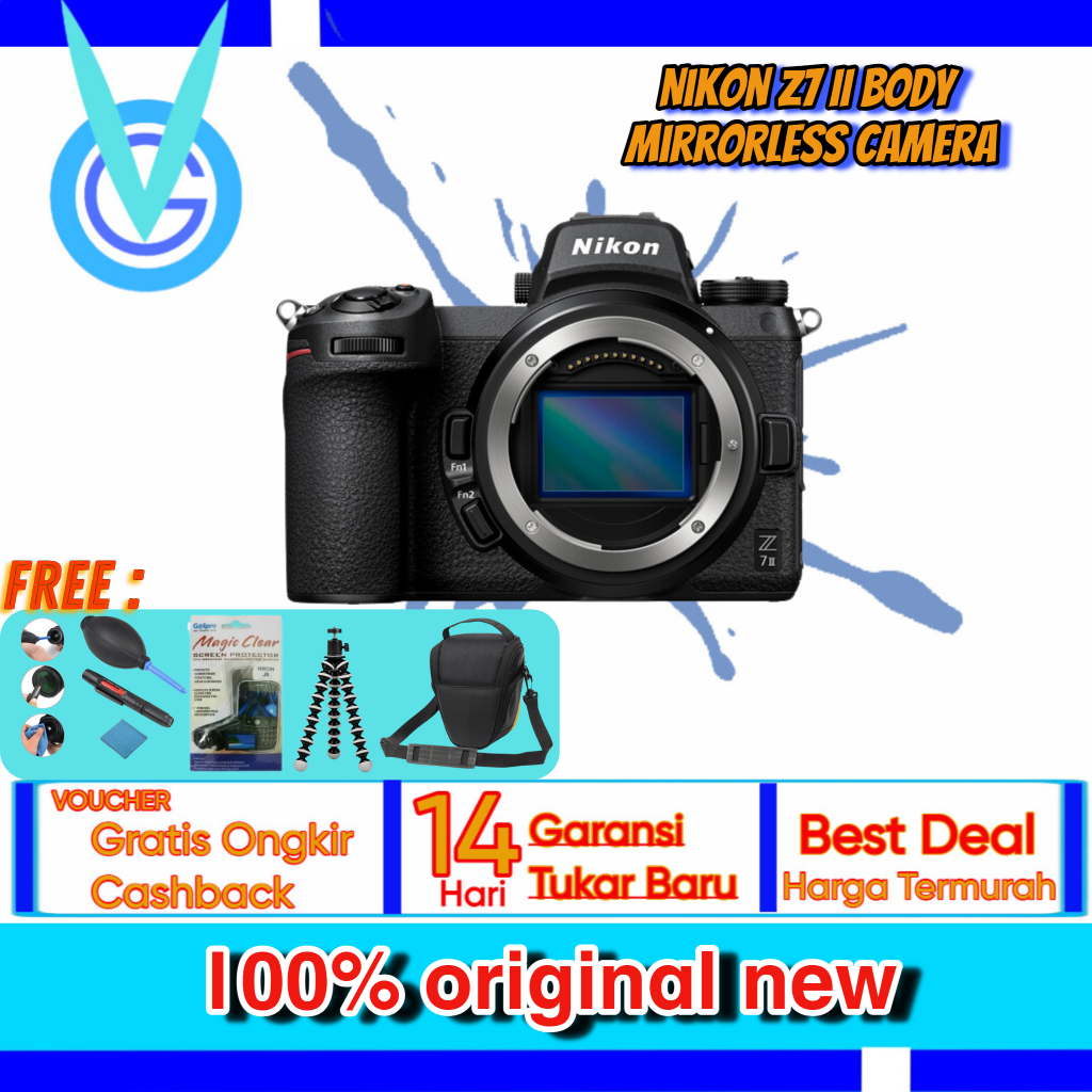 Jual Kamera Nikon Z7 II Body Mirrorless Camera | Shopee Indonesia