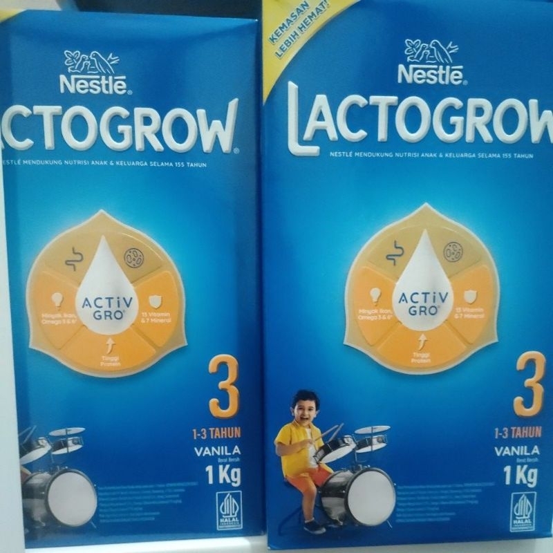 Jual Latogrow Pro 1+ Vanila Madu 1kg // Lactogrow Pro 3+ Madu 1kg ...