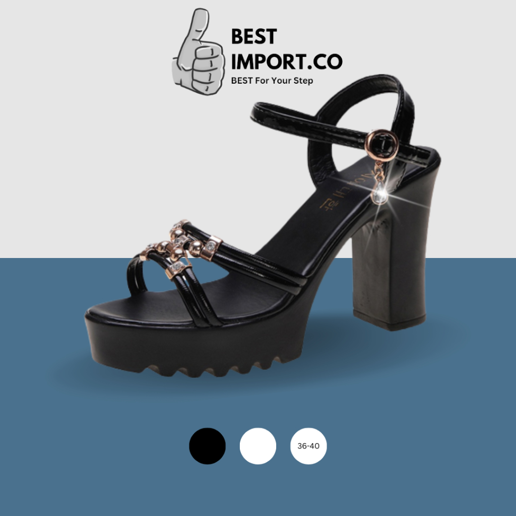 Jual FREE BOX BESTIMPORT.CO sepatu jj 0019 sepatu heels wanita import ...