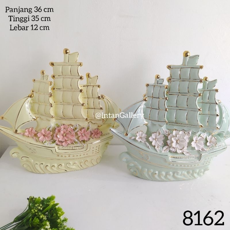 Jual Pajangan Perahu Layar Keramik 8162 | Shopee Indonesia