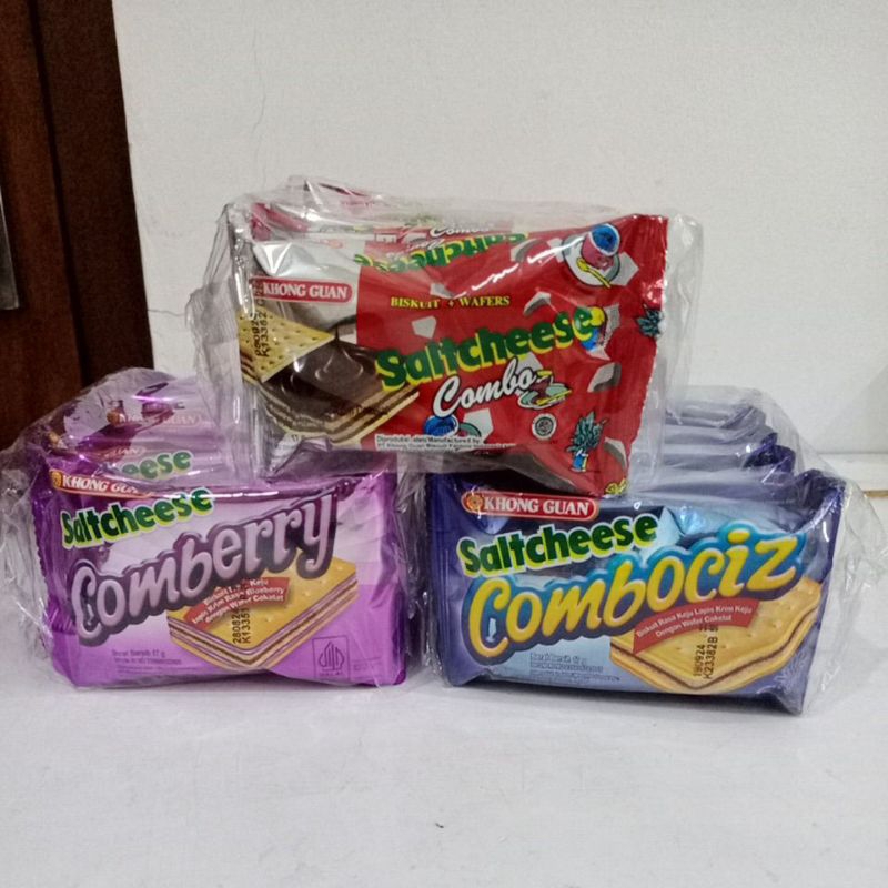 Jual KHONG GUAN SALTCHEESE COMBO ISI 10 PCS | Shopee Indonesia