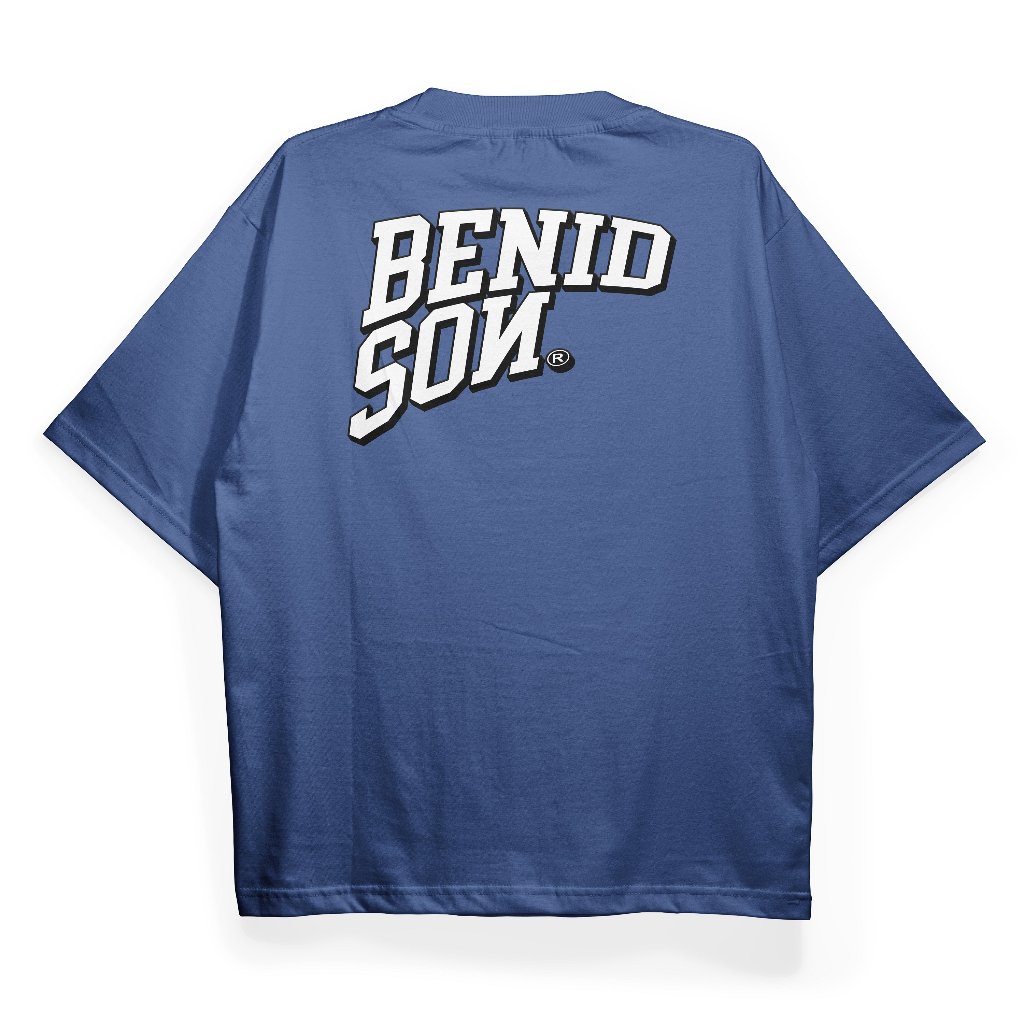Jual BENIDSON Oversized Tshirt Deep Blue Flagship | Shopee Indonesia