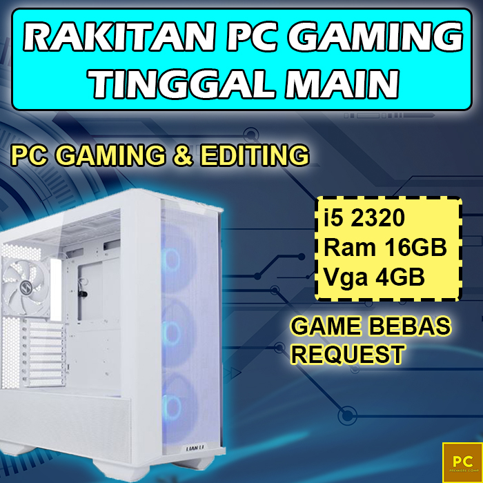 Jual PC GAMING TINGGAL MAIN i5 2320 GTX 750TI GAMES BEBAS REQUEST ...