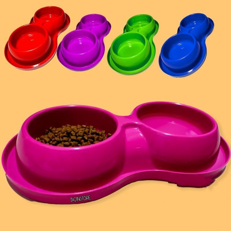 Jual Tempat Makan Kucing Anjing Tempat Makan Anti Semut Double Tempat ...