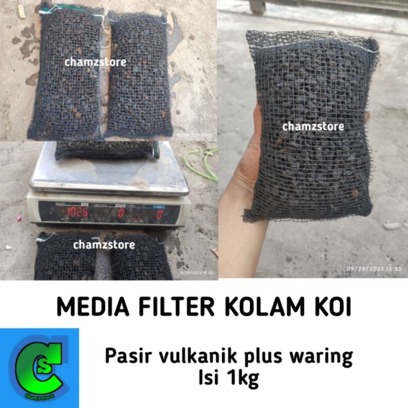 Jual pasir vulkanik media filter kolam koi / pasir vulkanik media ...
