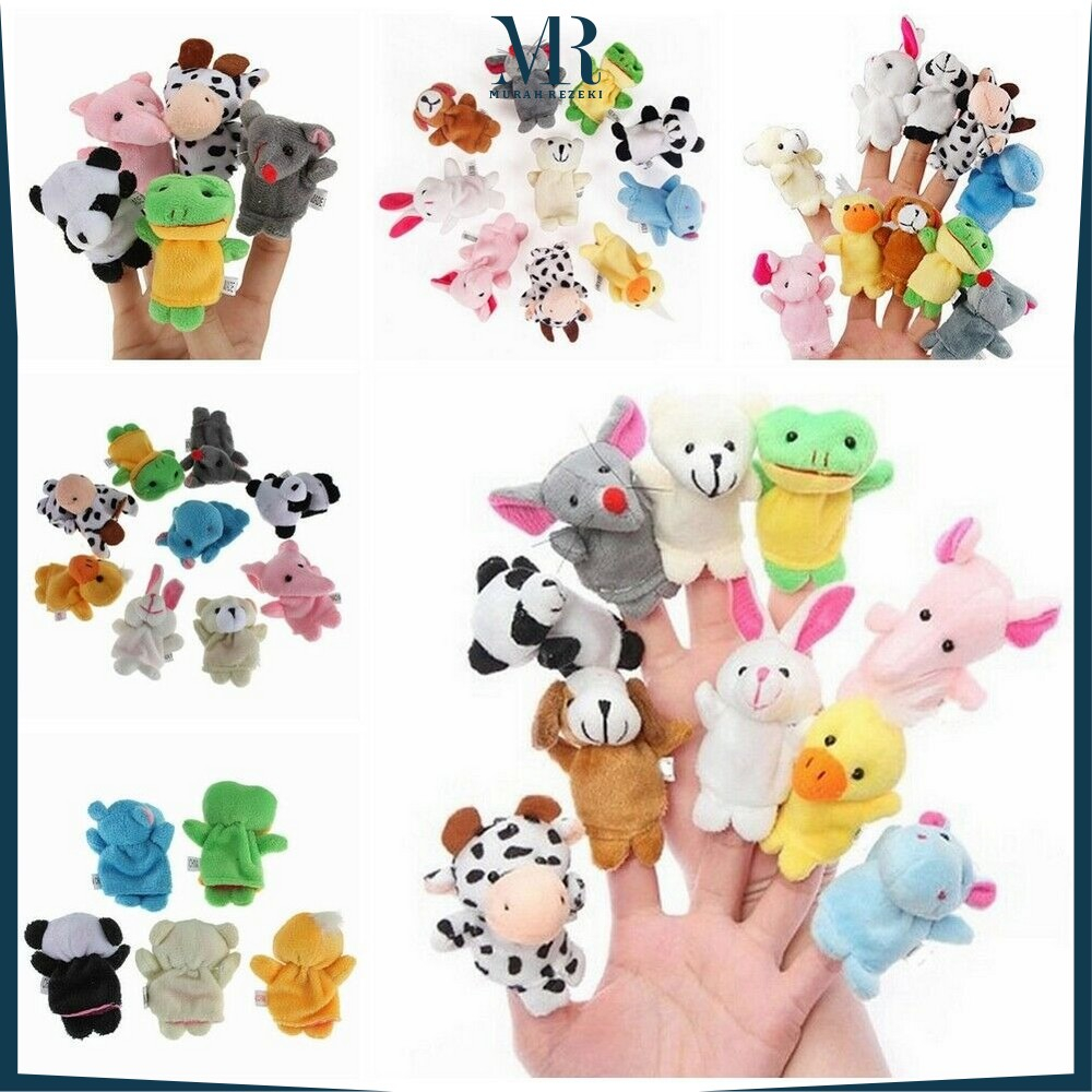 Jual Mainan Anak Bayi Boneka Jari Karakter Animal / Mainan Edukasi ...