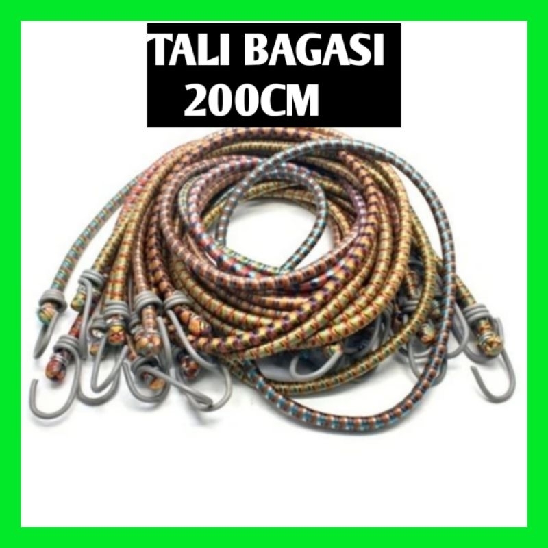 Jual PROMO!! TALI BAGASI 200CM MURAH MERIAH TALI KURIR TALI MOTOR TALI ...