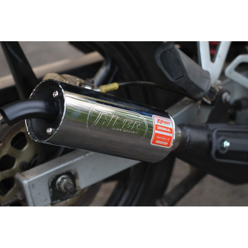 Jual Knalpot satria 2 tak Hiu Lumba Press Premium suara prepet | Shopee ...