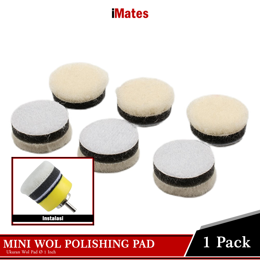 Jual Mata Bor Tuner Wol Spons Mini Pad Poles 1 inch | Shopee Indonesia