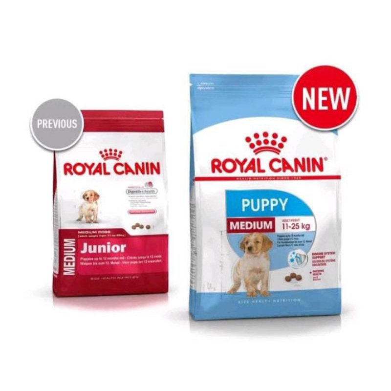 Jual Royal Canin Dog Food Medium Puppy 10kg | makanan anjing anakan ...