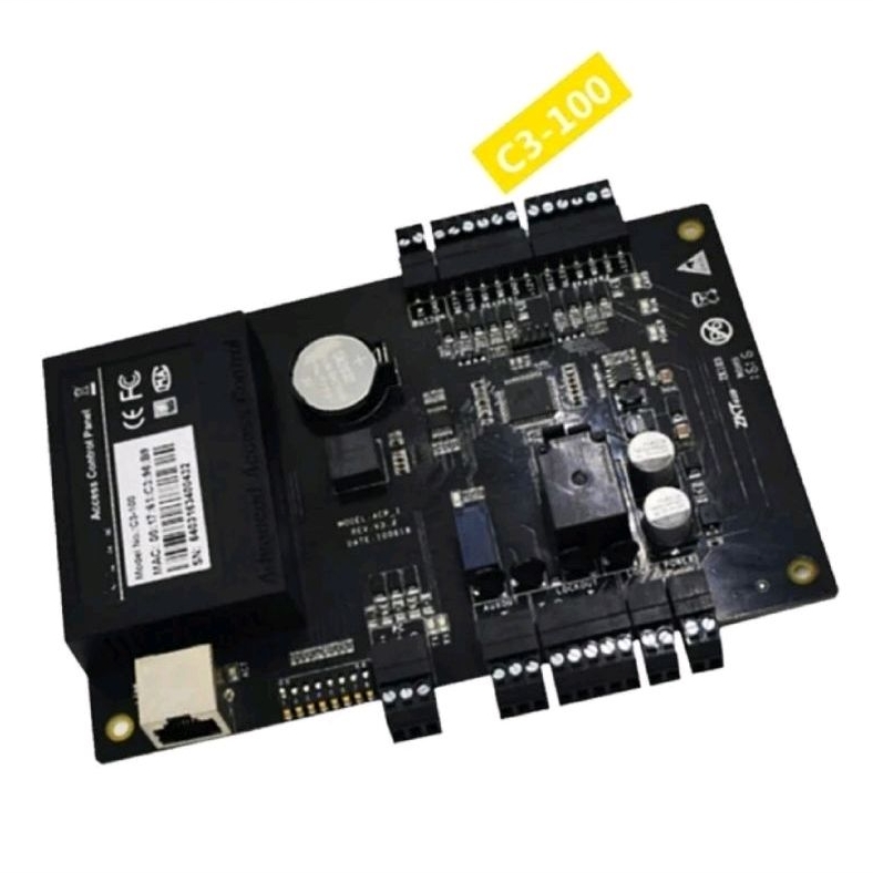 Jual Access Control Board C3-100 C3 100 Controller Board TCP/IP Wiegand ...