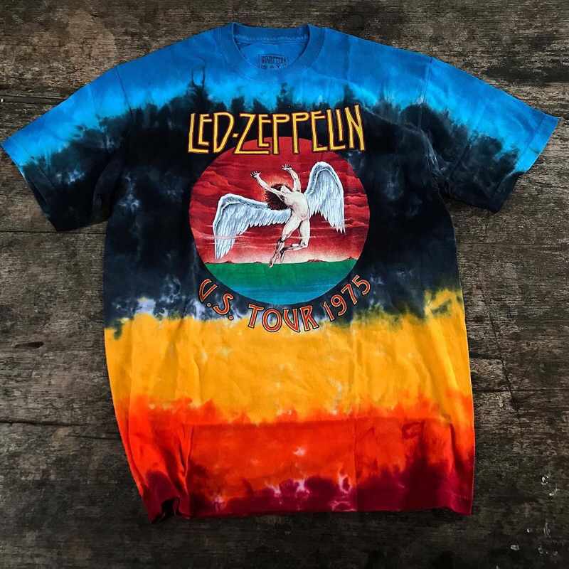 Jual LED ZEPPELIN ICARUS TIE DYE TSHIRT | Shopee Indonesia