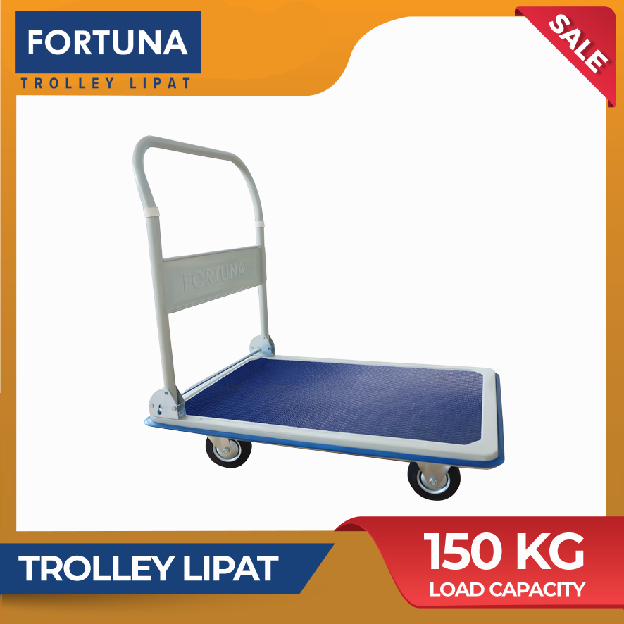Jual Fortuna Troli Barang 150 Kg | Alat Pengangkut Barang | Handtruck ...