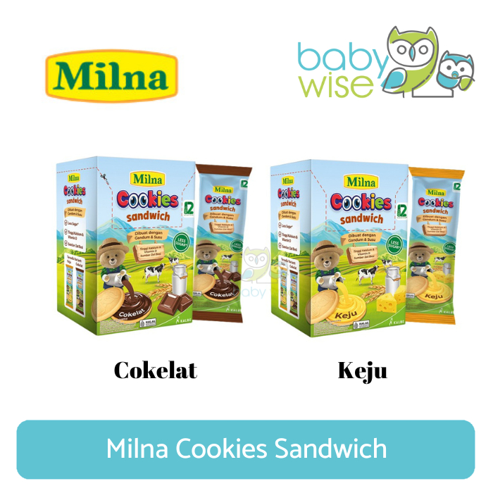 Jual Milna Cookies Sandwich - Biskuit Snack Cemilan Anak | Shopee Indonesia