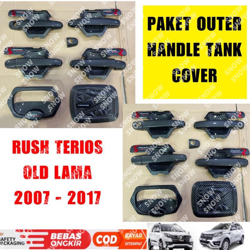 Jual Paket Outer Handle Tank Cover Rush Terios Lama Old 2007 2010 2015 ...