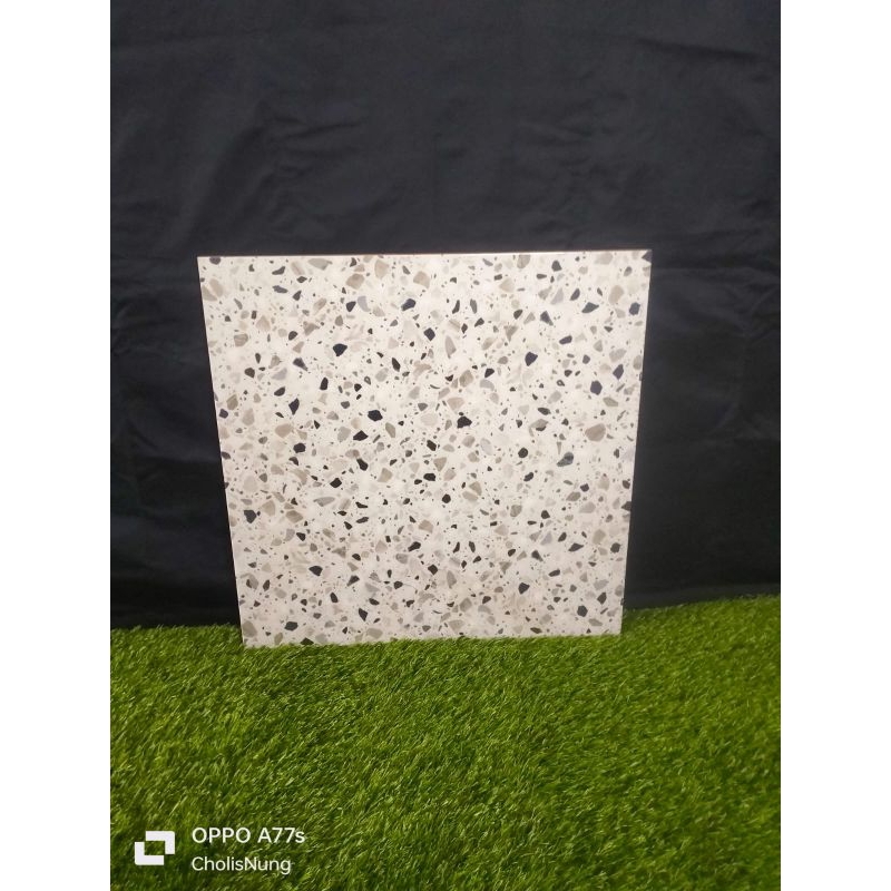Jual Keramik lantai 50x50 terazo glosy | Shopee Indonesia