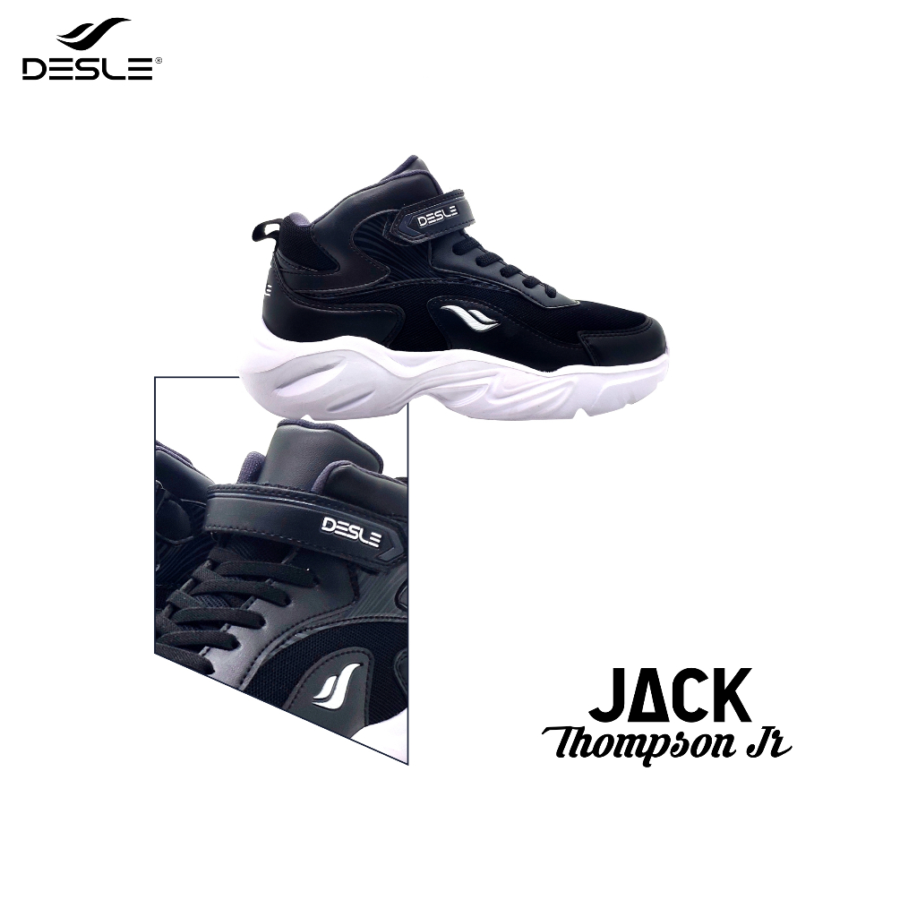 Jual Desle Sepatu Sneakers High Jack Thompson Jr | Shopee Indonesia