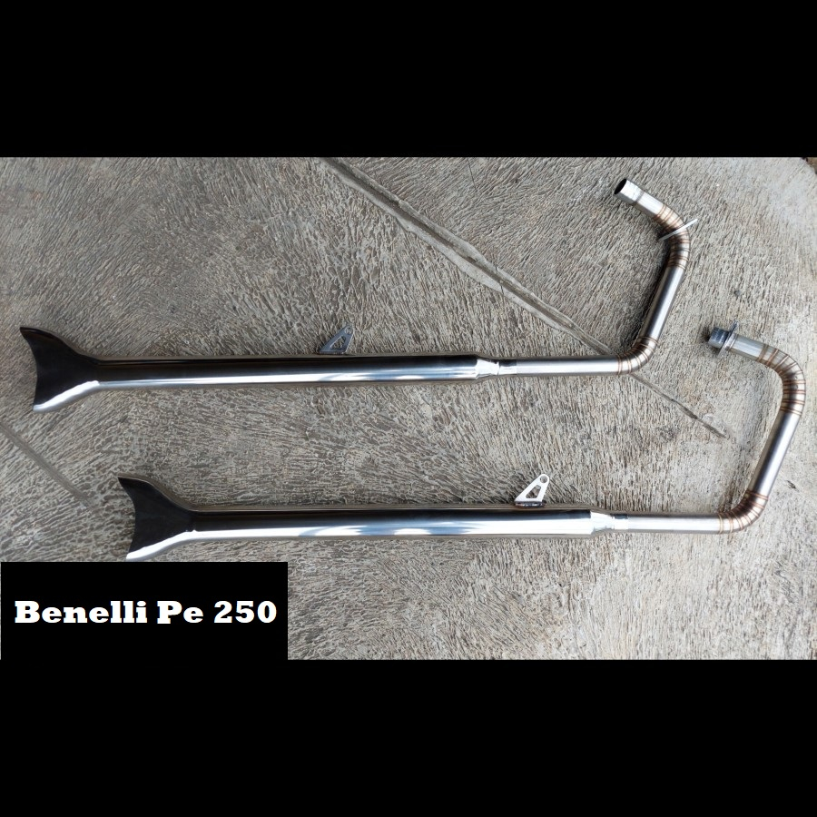 Jual Knalpot Fishtail Sirip Hiu Benelli Patagonian Eagle 250 - Benelli ...
