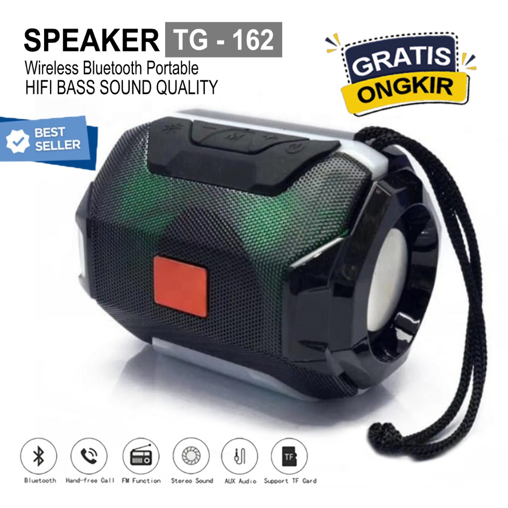 Jual Speaker Bluetooth TG 162 wireless portable Charge Mini MURAH Extra ...