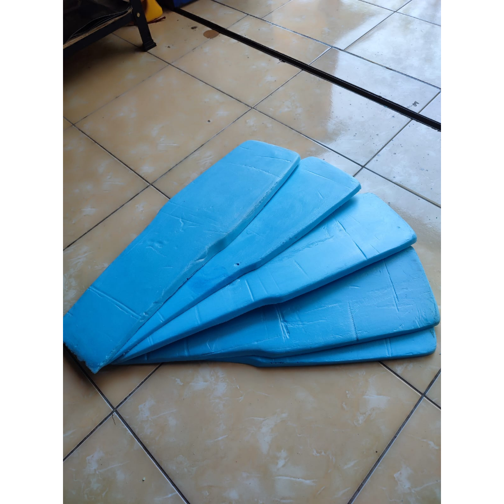 Jual busa biru jok GL PRO lembaran anti gembos/Busa jok lembaran GL PRO ...